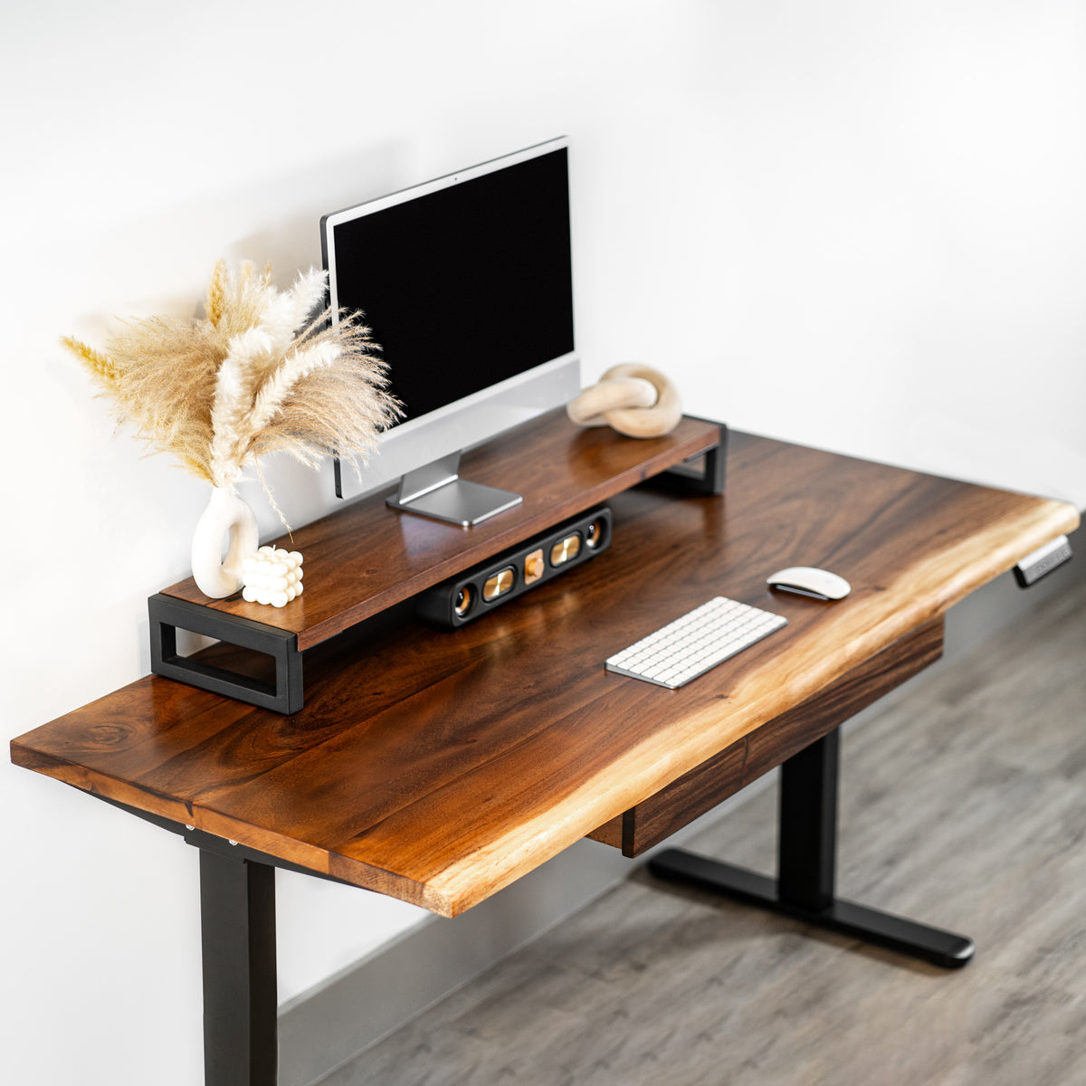 Buy Now Adjustable Walnut Desk - Modern Wood Style