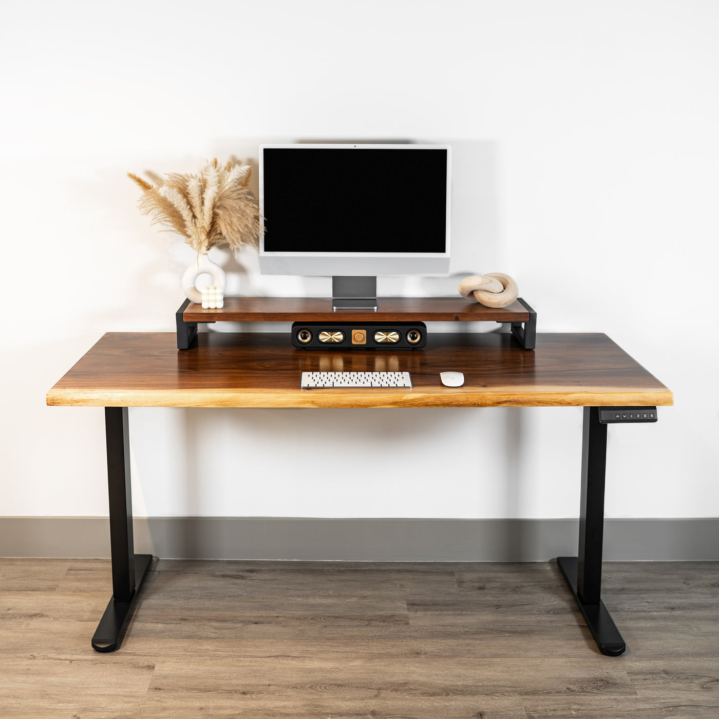 Buy Now Adjustable Walnut Desk - Modern Wood Style